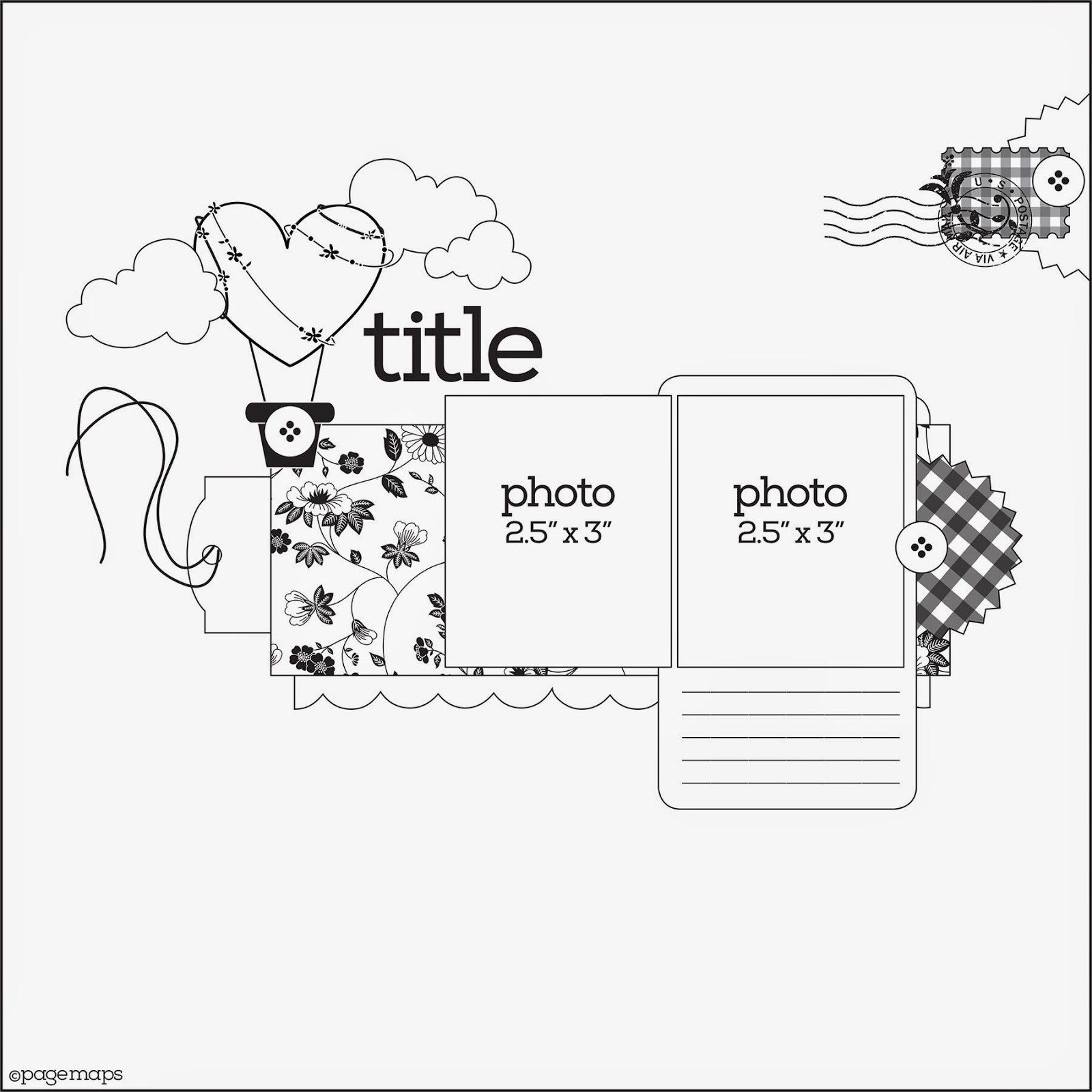PageMaps My Creative Scrapbook Sketch Contest PageMaps My Creative Scrapbook Sketch Contest