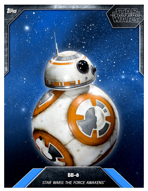 BB-8 trading card