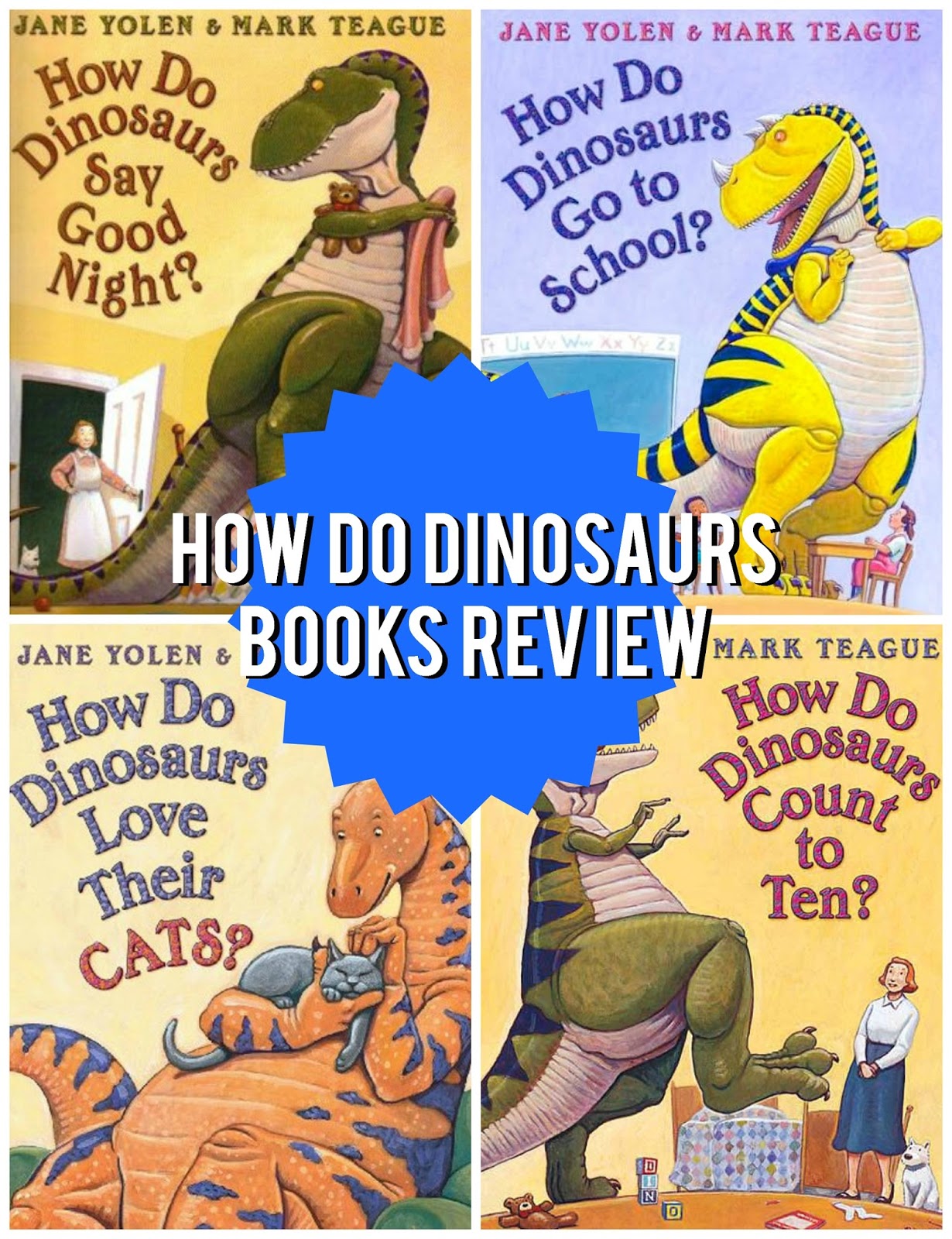 How Do Dinosaurs Books Review | Sunshine and Munchkins