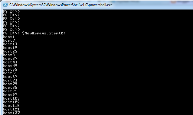 Think Big - with Powershell: Split Array into smaller arrays - Scripting Think Big - with Powershell: Split Array into smaller arrays - Scripting