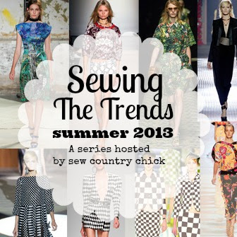 Sewing the Trends Summer 2013 - Sheen Queen - A Stitching Odyssey