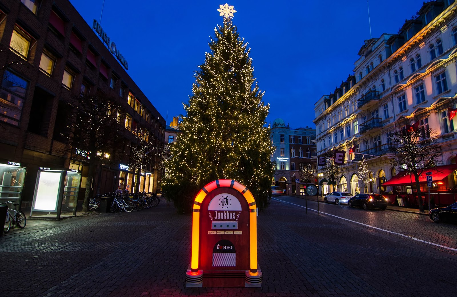 The Things I Enjoy: The "Official" Helsingborg Christmas Tree on the ...