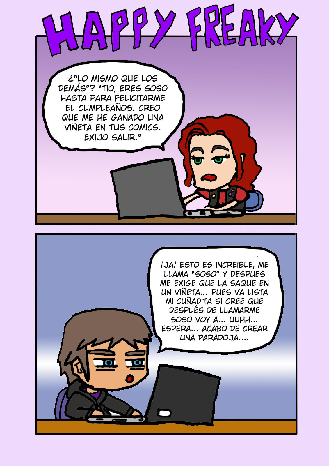 Happy Freaky Jutaku: Happy Freaky 47: Paradoja