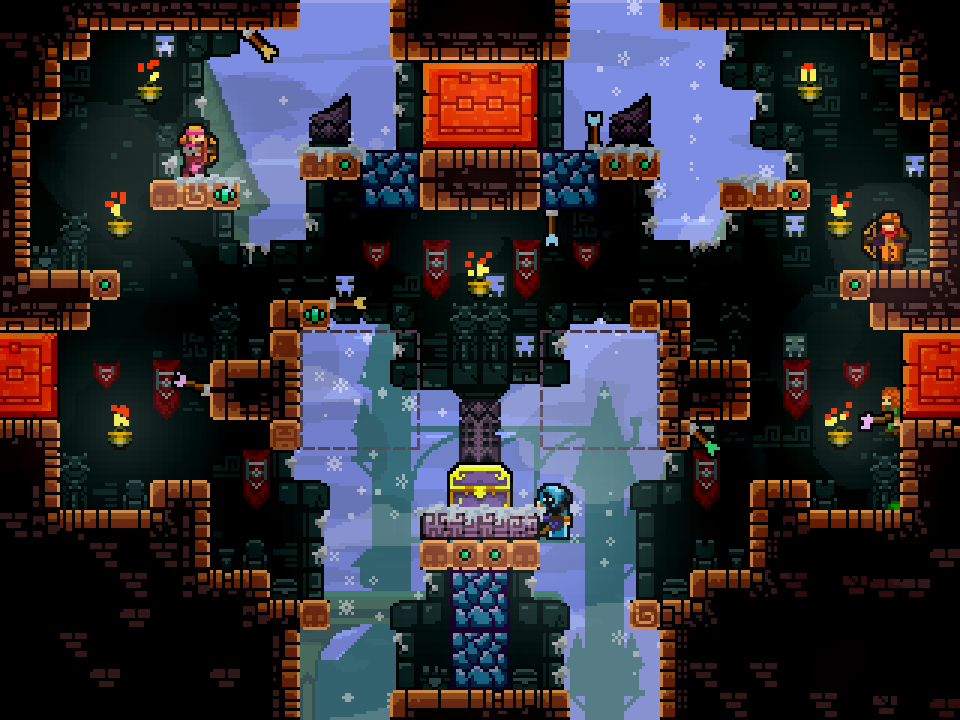 Indie Retro News: TowerFall - Pixelated brilliance of Platforming ...