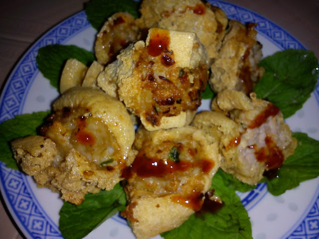 Cooking Pleasure: CRISPY, FLUFFY FRIED TAUFU PUFF