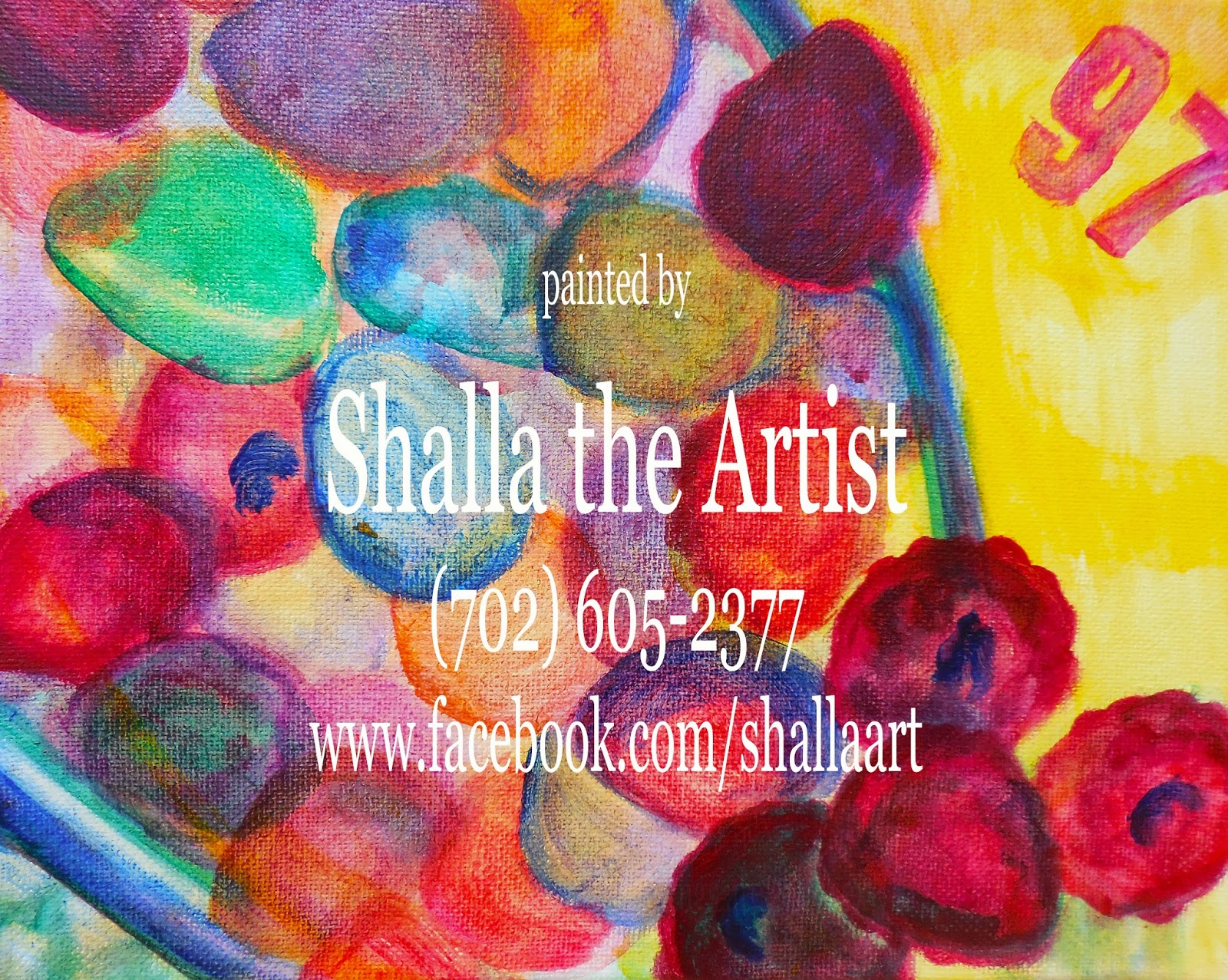 SHALLA Paintings: PAINTINGS BY Shalla the Artist