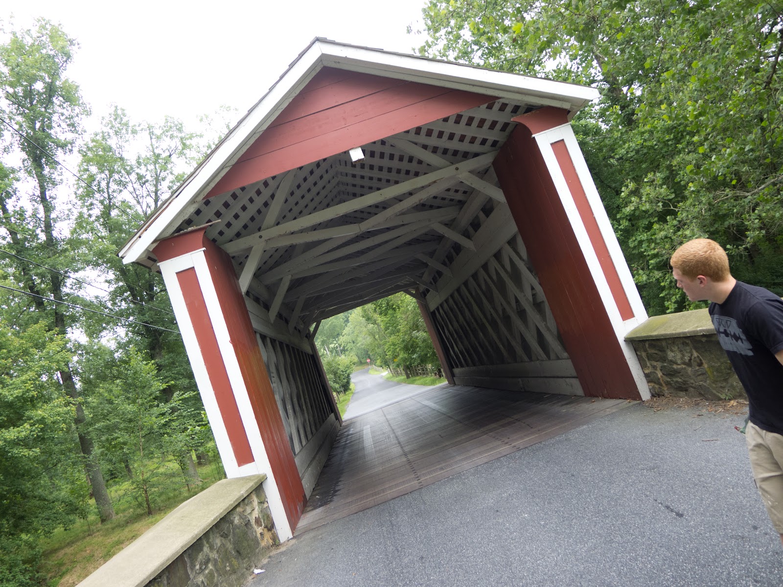 Delaware Anti Graffiti Brigades: BR1-118 Ashland Covered Bridge