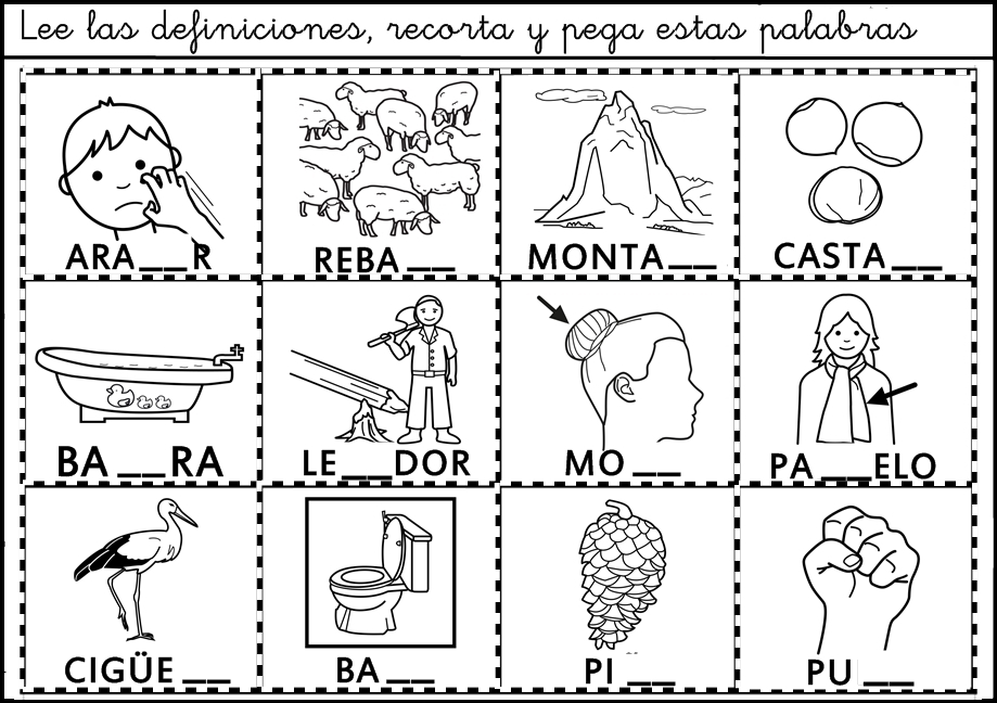 Prim-Erizos: Cartilla de Lectura - Sílabas Directas ñ / Ñ