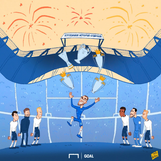 Omar Momani cartoons: Spurs may have a new stadium now... but Chelsea ...