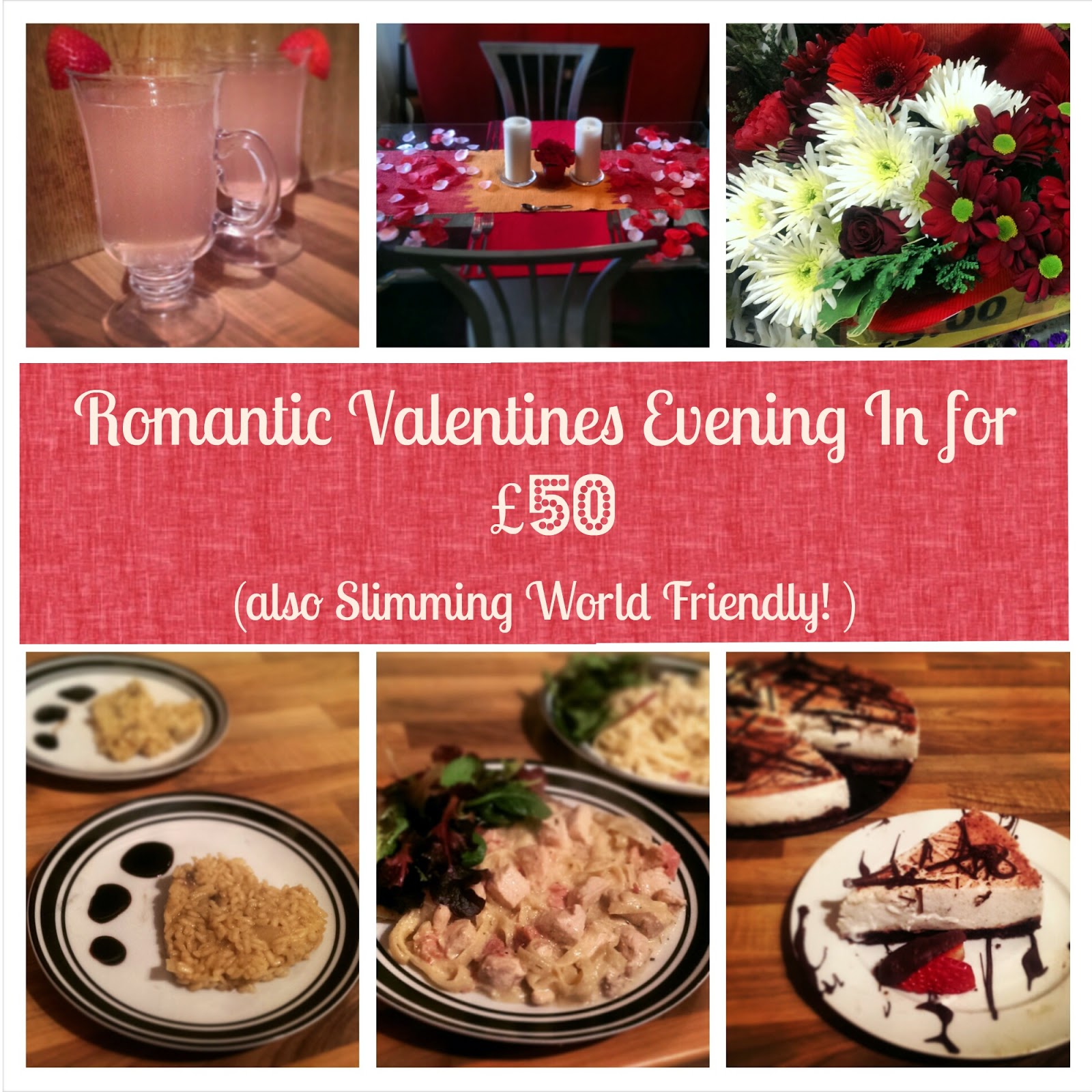 Romantic Valentines Evening For Under £50! | Sugar Pink Food - Healthy ...
