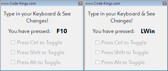 Learn Advanced C# Code: Identify Any Key Pressed on Keyboard Learn Advanced C# Code: Identify Any Key Pressed on Keyboard