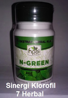 Jual khasiat N Green Hpai original Sinergi 8 klorofil hijau daun obat ...