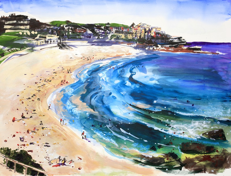 One painting every other day...: Bondi Beach