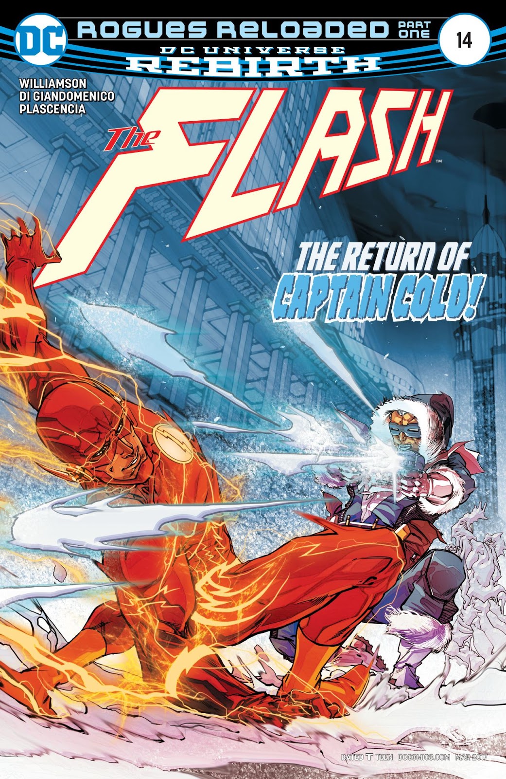 EL COMETA DE KEYSTONE CITY: The Flash: Rebirth #14-17 "Rogues Recargados"