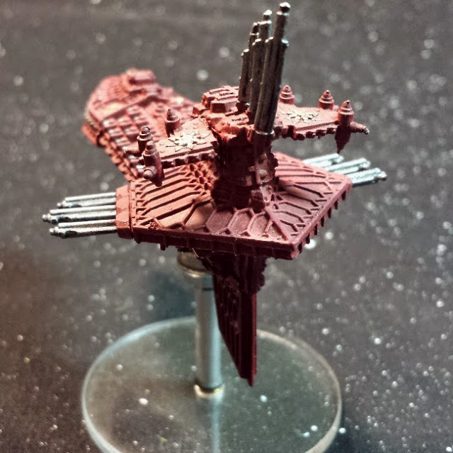 Battlefleet Gothic Chaos Repulsive Class Grand Cruiser - Jade Gaming News