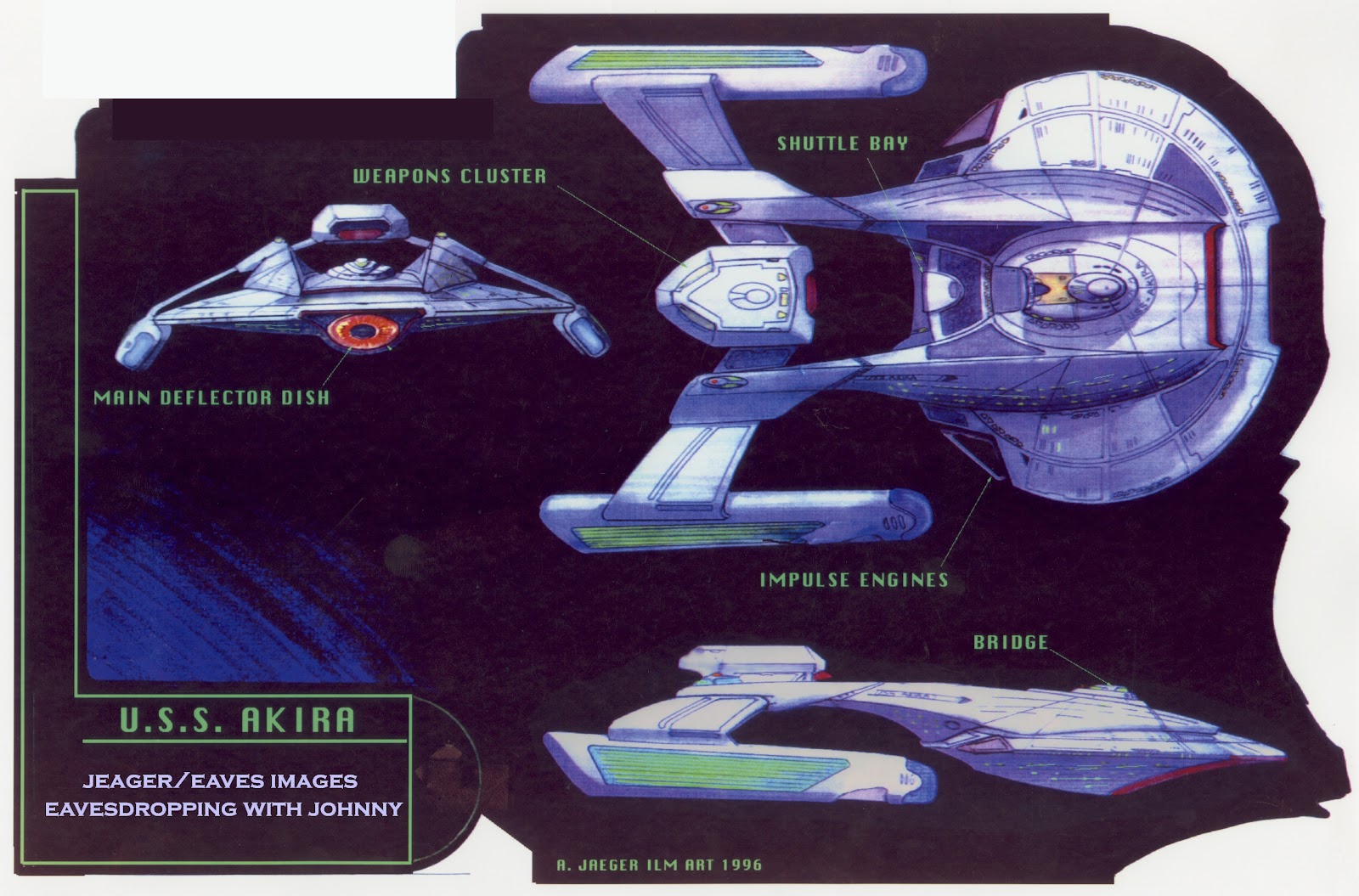 Guia de naves estelares: Diseñando la clase Akira