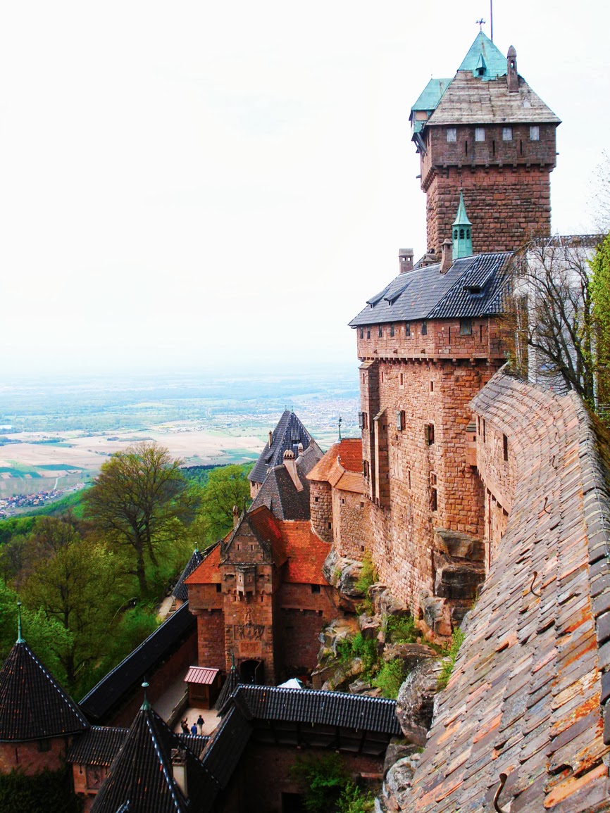 Um brinde com Gewurtztraminer no Haut-Koenigsbourg, o espetacular ...