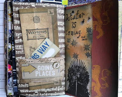 Karen Bearse Designs: Doctor Who Journal on A Vintage Journey