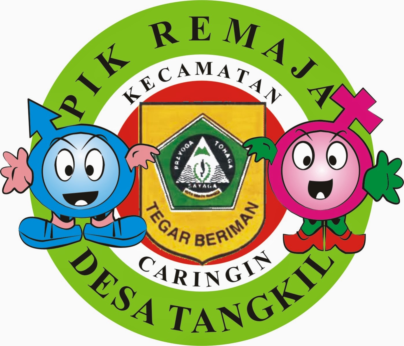 PIKR CARINGIN KURUNG: LOGO PIK REMAJA TINGKAT DESA KECAMATAN CARINGIN