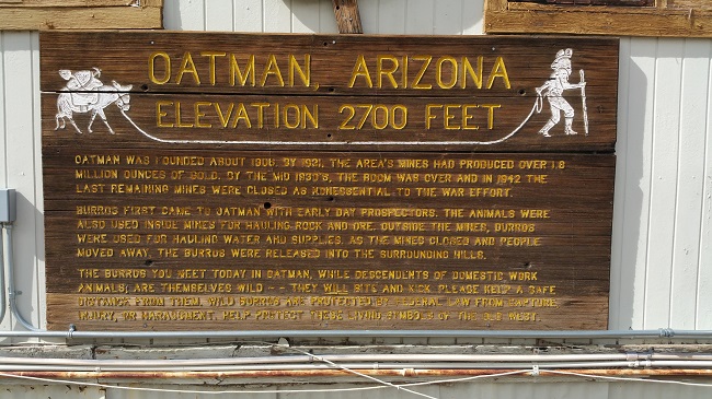 Oatman, Arizona Ghost Town