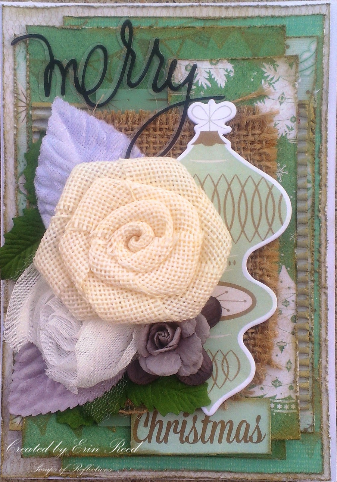 Erin Reed Makes: Merry Christmas Card **Flamingo Scraps and Susan K ...