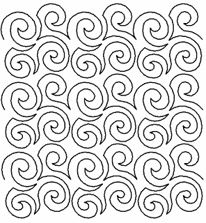 Fuzzy Lion Creations: Continuous Line Machine quilting patterns