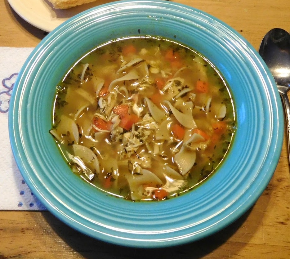 Karen's Kitchen: Chunky Chicken Noodle Soup