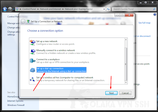 Cara Membuat Dial Up Modem Di Windows 7 - KOLAKA VPN SSH