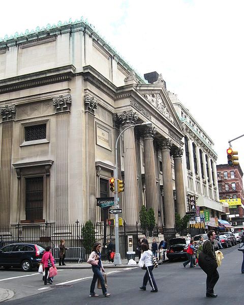Daytonian in Manhattan: The 1895 Bowery Savings Bank Building - 130 Bowery