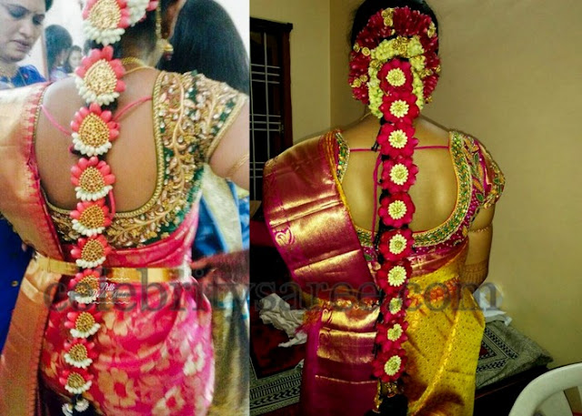 Zardosi Work Embellished Blouses - Saree Blouse Patterns