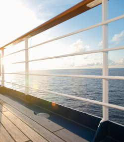 blokkcruiseline: Ship's Ladder and Ship's Railing part1