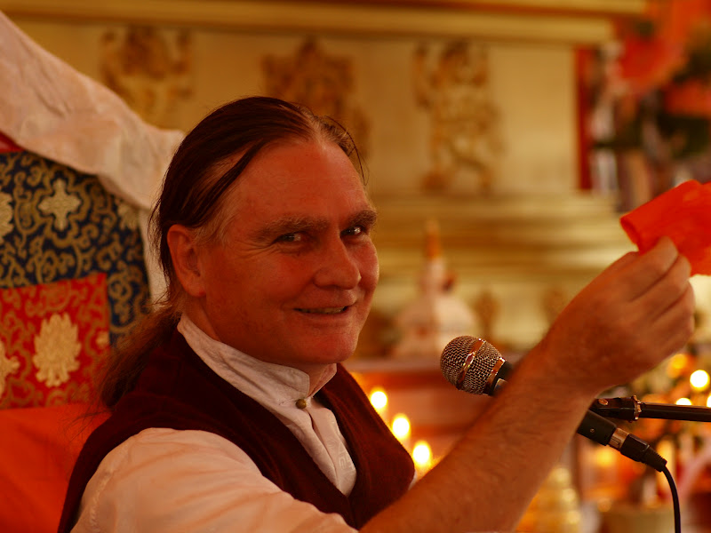 Láma Tony Duff Budapesten és Taron 2012.09.01.-02.