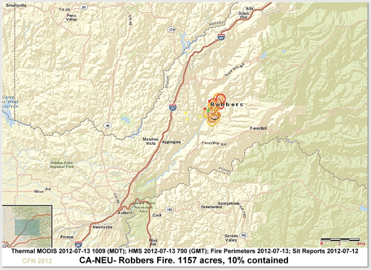 Scott Hopper's blog: ROBBERS FIRE - COLFAX