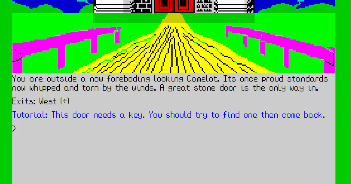 Indie Retro News: Excalibur: Sword of Kings - Text based adventure game ...