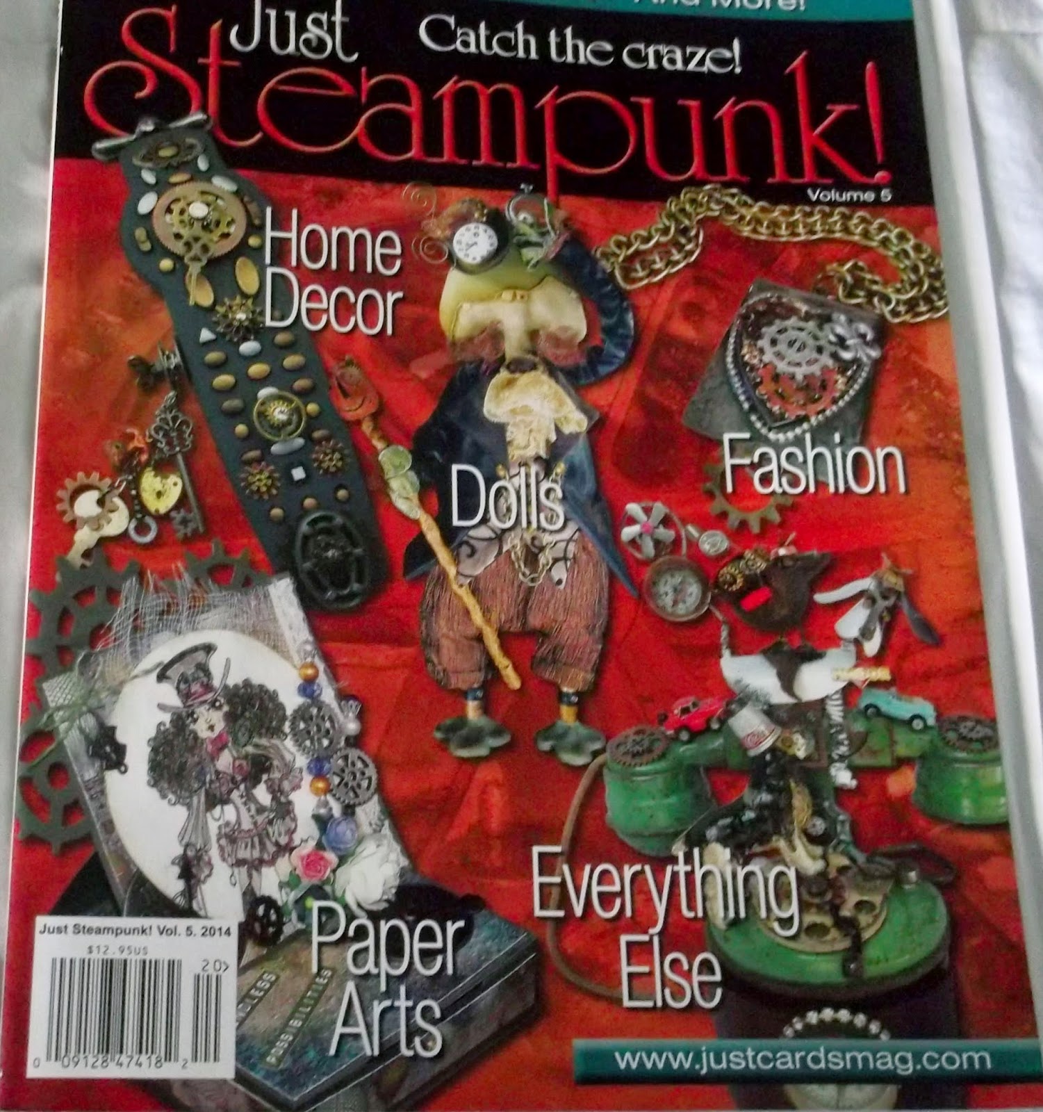 Living Backstreet: FEATURED IN JUST STEAMPUNK MAGAZINE 8.23.2014