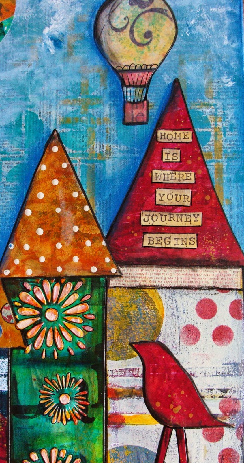 My Art Journal: What to do With All of These Painted Papers
