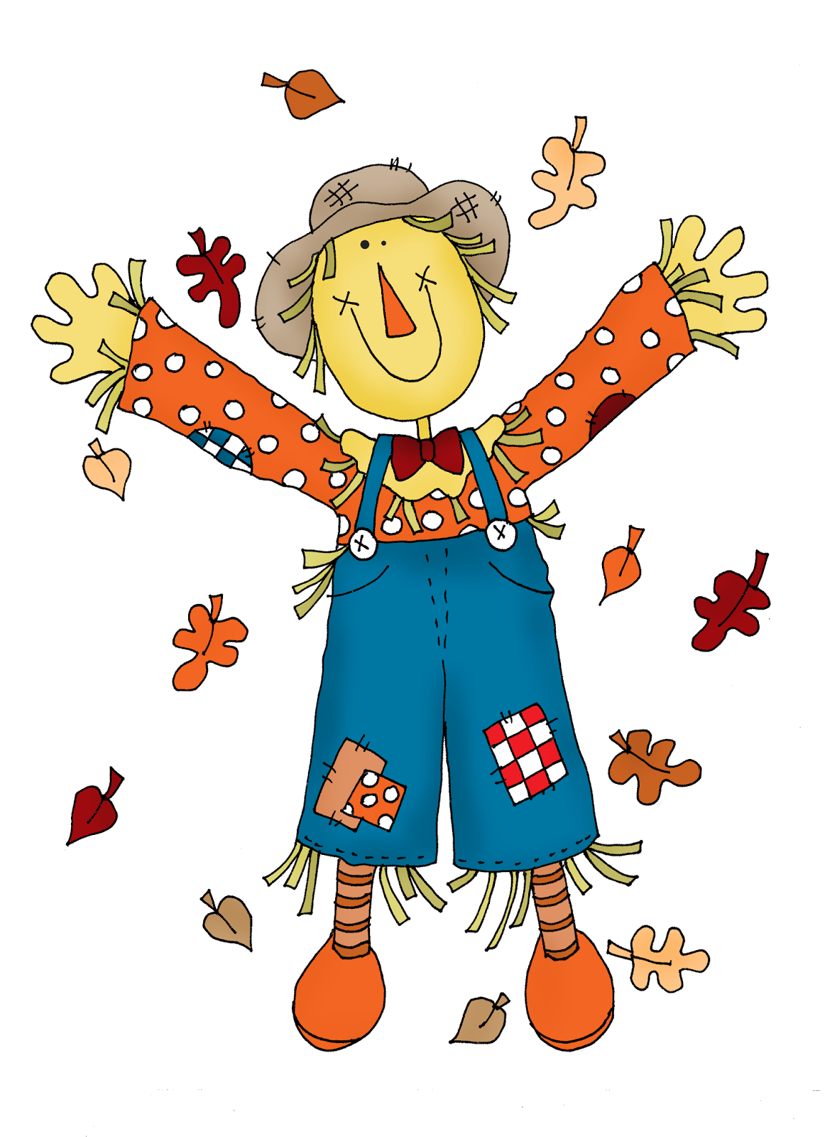 Happy Scarecrow Clipart