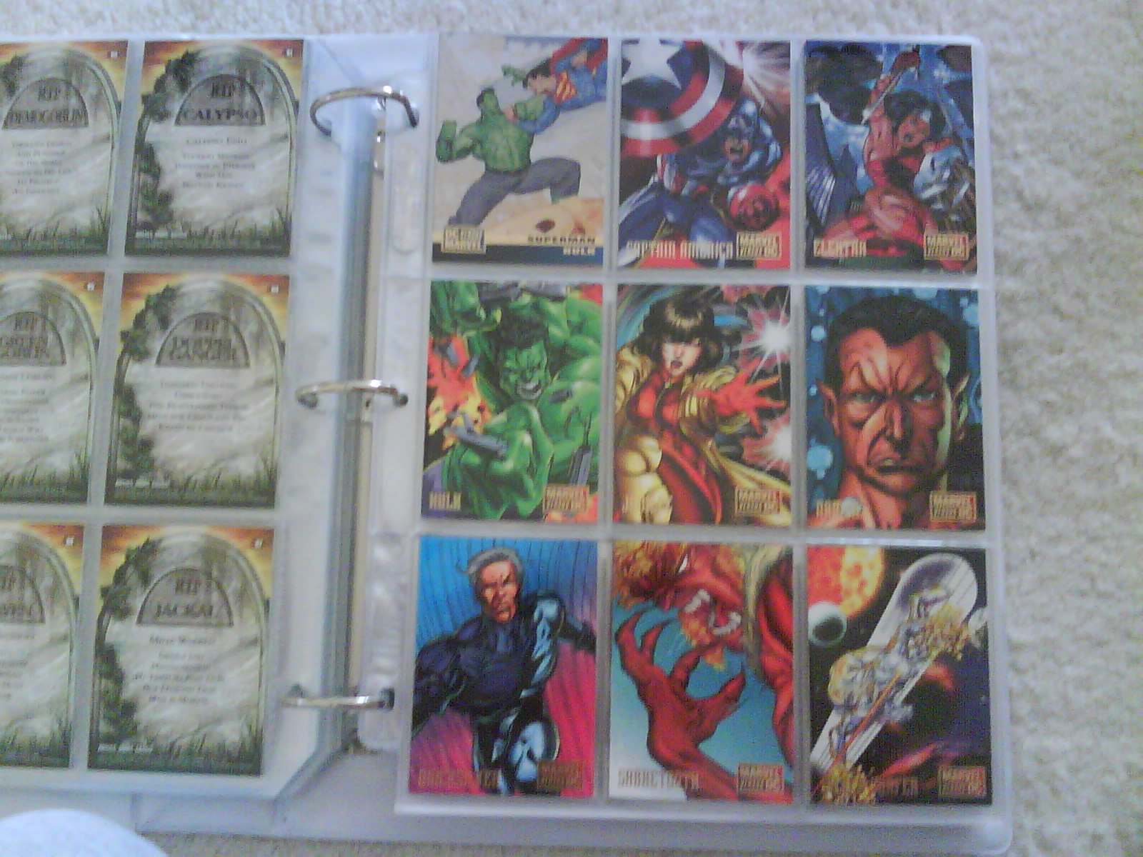 Marvel Card Collections