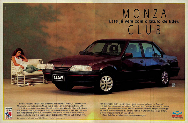 HISTÓRIA - CHEVROLET MONZA 35 ANOS