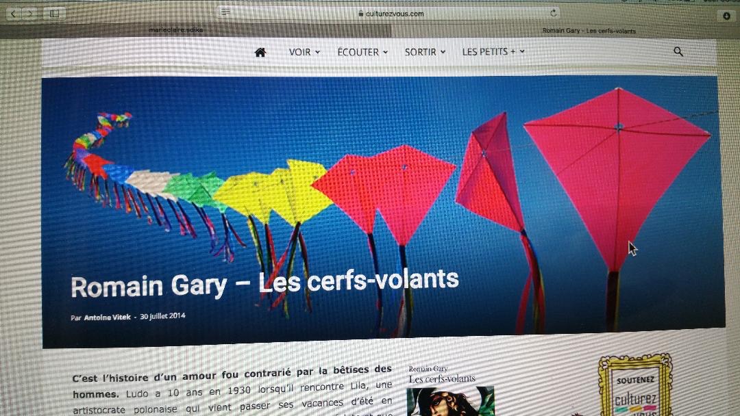 en passant par...: Les cerfs-volants de Romain Gary