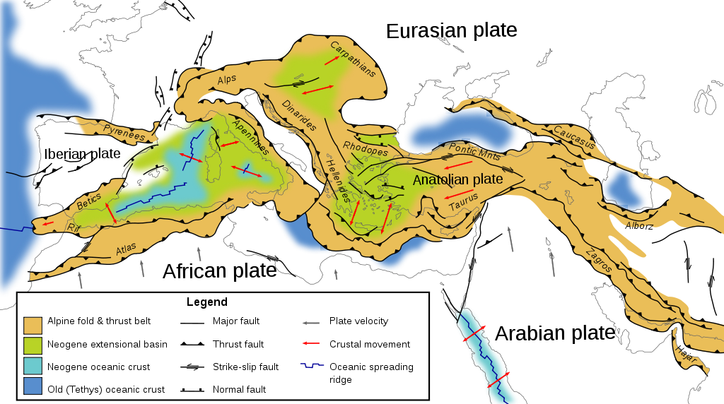 Geog 1202: Bernese Alps tectonic development