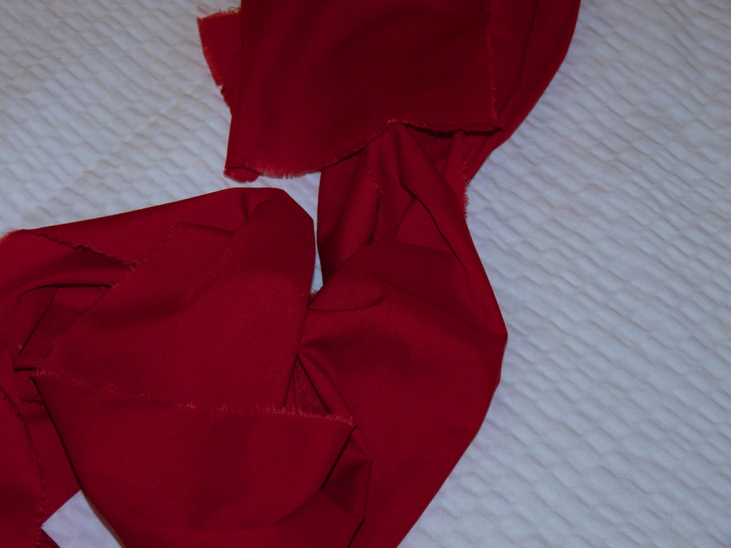 fundoshi fabric photos and more: 2014 Hotel Hand Held 1 - Red Fundoshi