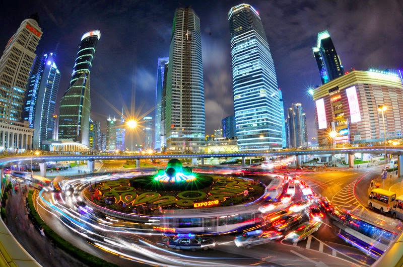 Amazing Circular Pedestrian Bridge in China