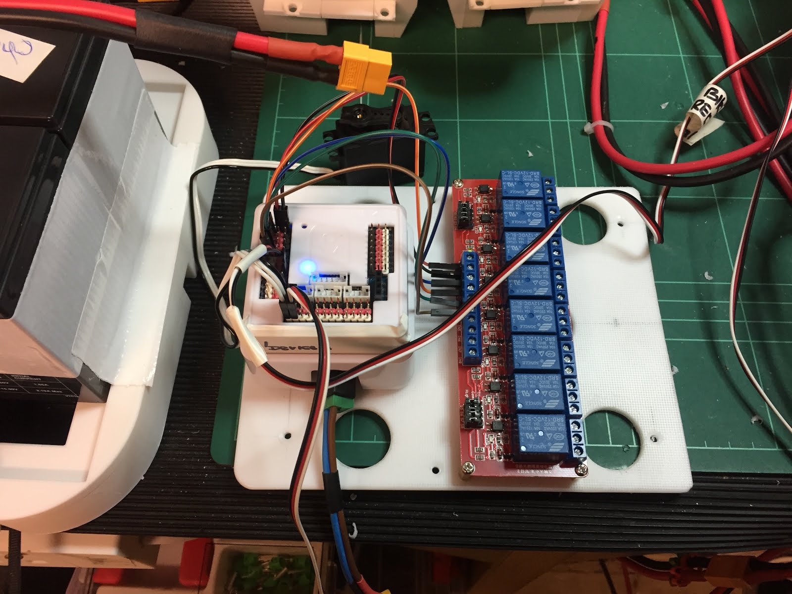Relay board tests [video]