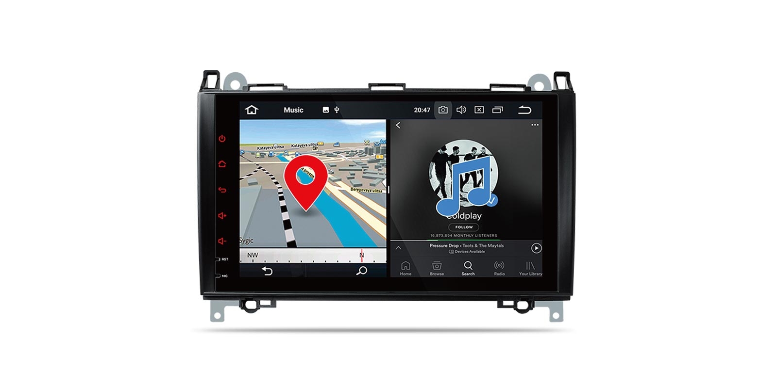 Upgrade Mercedes Sprinter Head unit into Android 8.0 Car stereo ...