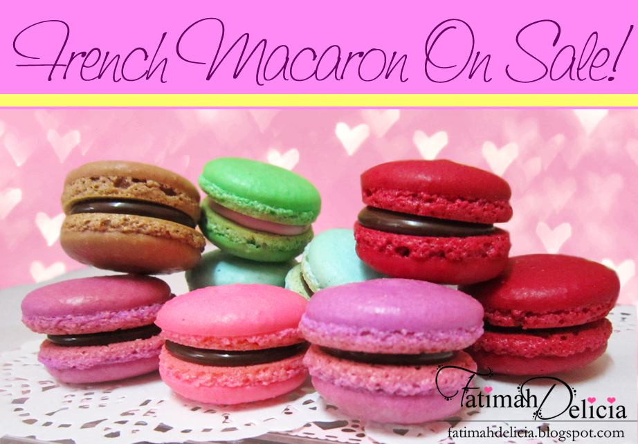 Fatimah Delicia Online Bakery: MACARONS FOR SALE!