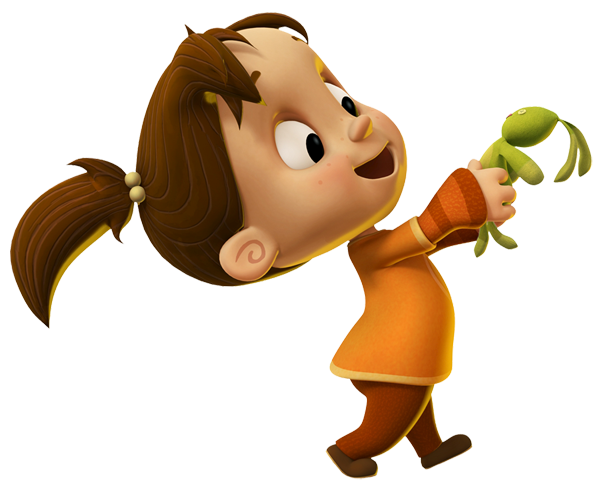 Cartoon Characters: Kate and Mim Mim