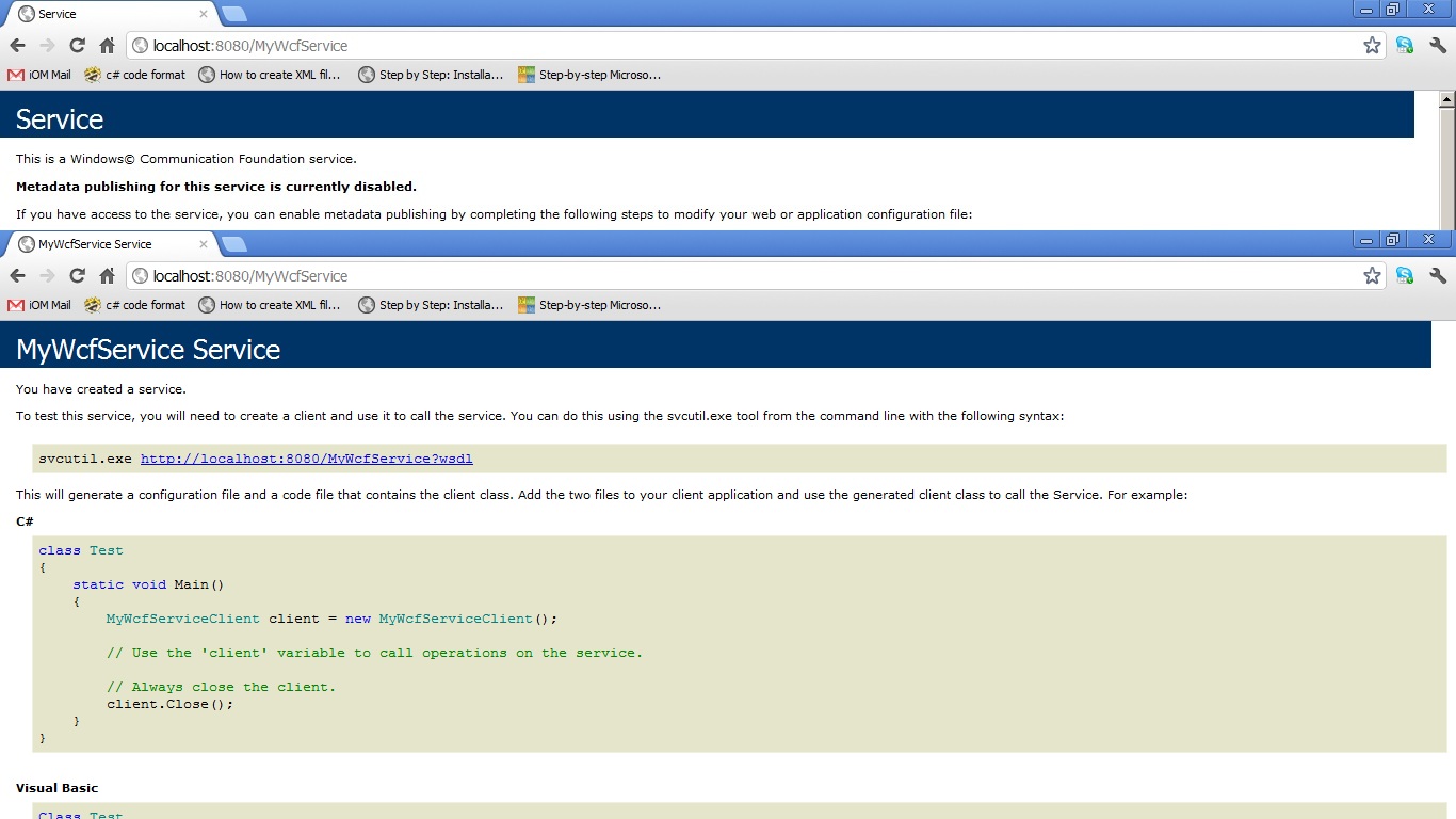 Jaliyas Blog Programming Wcf Creating A Custom Wcf Service And A Host