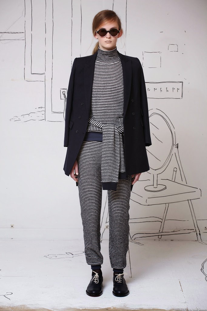crunchylipstick: FALL 2014 READY-TO-WEAR Band of Outsiders (via style.com)