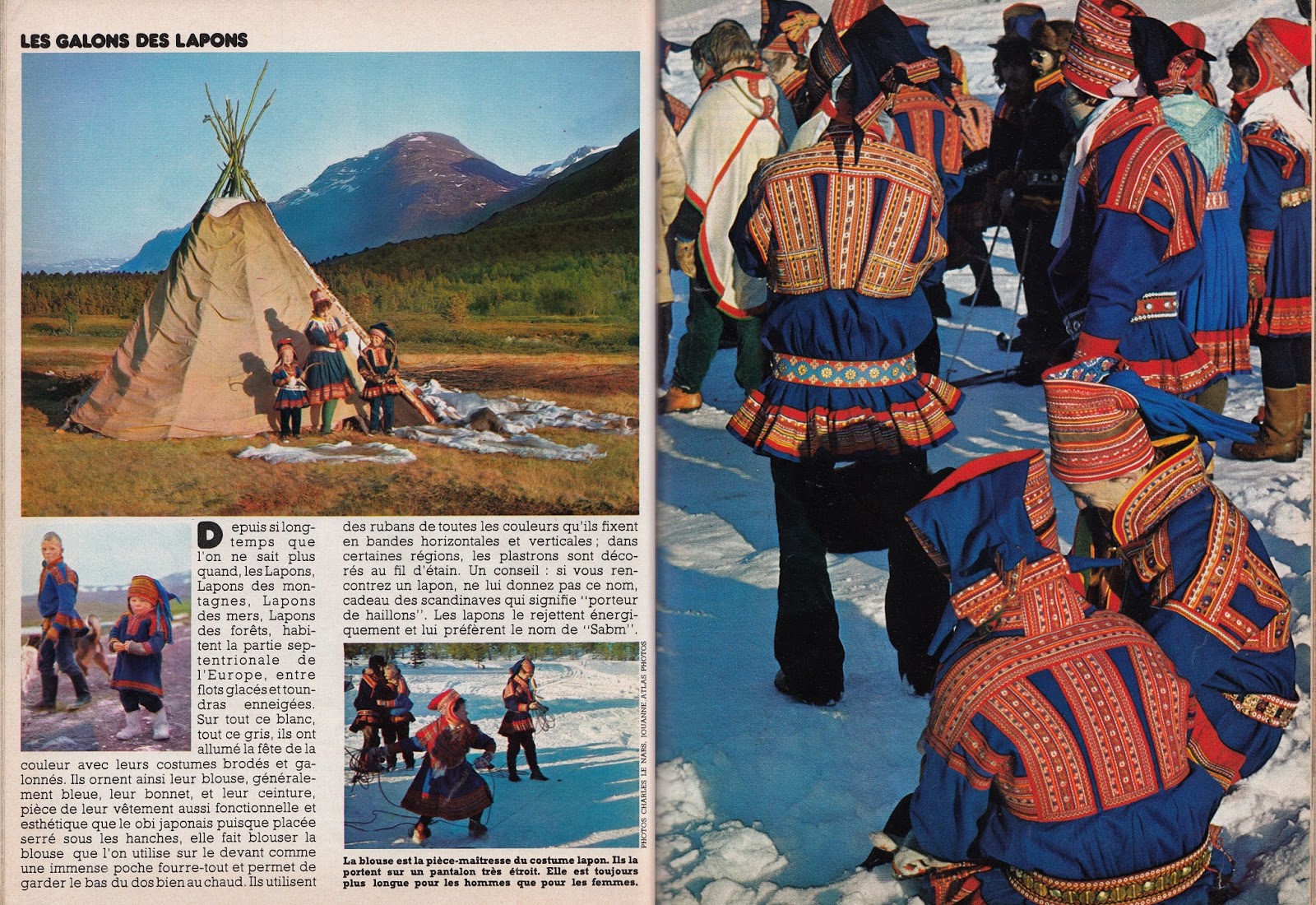 Mes 100 Idées: Les galons des Lapons